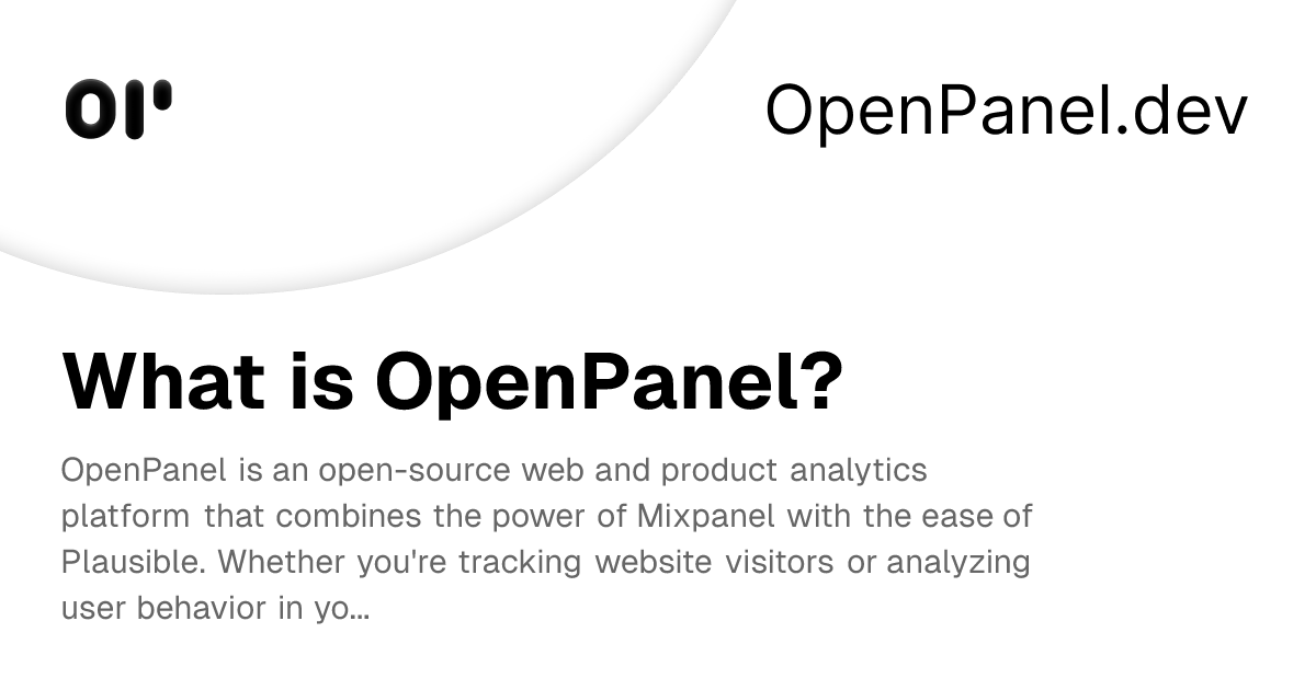 What is OpenPanel? | OpenPanel